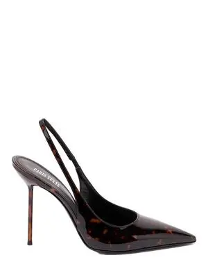 Paris Texas Lidia Slingback In Tortoiseshell - Multicolor