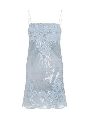 ERMANO SCERVINO Ermanno Scervino Sequined Lace Slipdress - Multicolor
