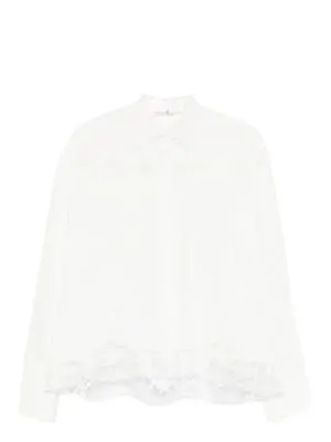 ERMANO SCERVINO Ermanno Scervino Embroidered Cotton Shirt - Multicolor