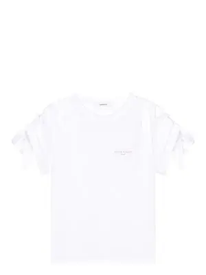 Givenchy Cotton T-shirt With Bow Detail - Multicolor