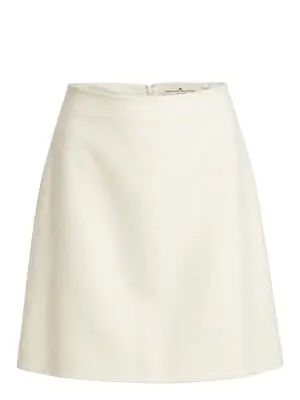 ERMANO SCERVINO Wool A-line Skirt - Multicolor