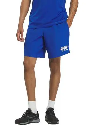 REEBOK X F45 Training Woven Shorts - Vector Blue