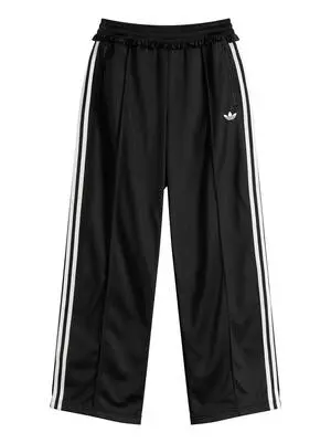 Adidas Pleated Firebird Track Pants - Black