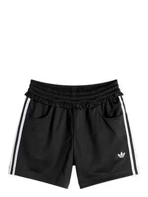 Adidas Pleated Firebird Shorts - Black