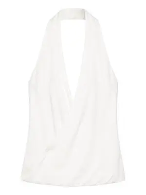 Carmen Says Solea Wrap Top - White