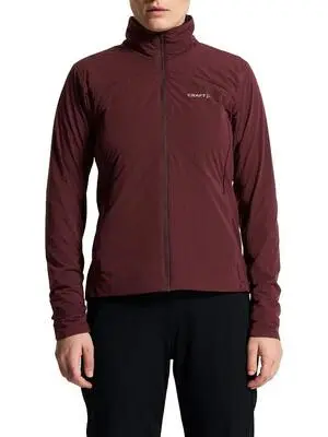 CRAFT Performance Zip-up Jacket - Dark Fig