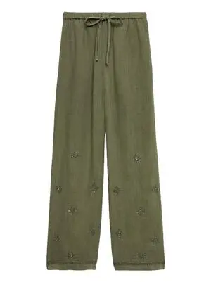 PER UNA BY M&S PER UNA BY M&S Wide Leg Embellished Pants
