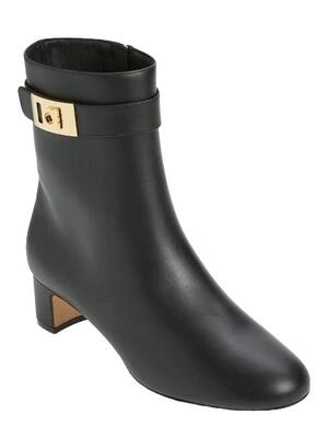 FERRAGAMO Elizia Buckled Ankle Boots - Nero