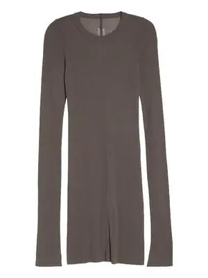 Rick Owens Rib Long Sleeve T-shirt - Dust