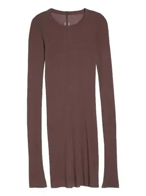 Rick Owens Rib Long Sleeve T-shirt - Grape