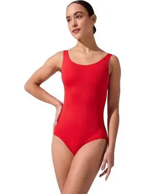 CAPEZIO Team Basics Tank Leotard - Red