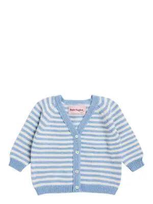 Rosie Sugden Three-ply Cashmere Cardigan - Blue