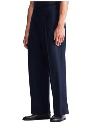 Giorgio Armani Pleated Straight-leg Trousers - No