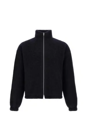 JIL SANDER Full Zip Hoodie - Blue