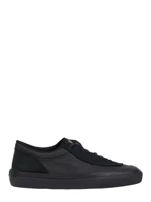 Stone Island Low Top Sneakers With Compass Logo - Black