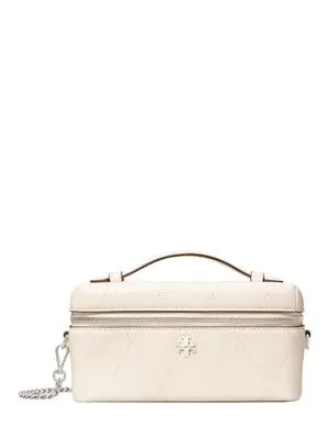 Tory Burch Charlie Vanity Case - White
