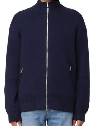 BRUNELLO CUCINELLI Brunello Cucinelli Zip-Up Long-Sleeved Ribbed Cardigan