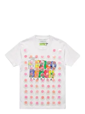 CONNER IVES Mexico Beach Florida" Crewneck T-shirt - White