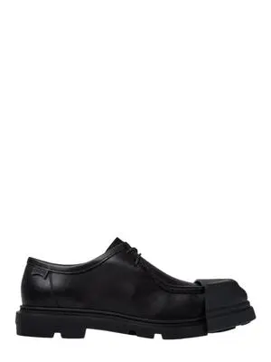 Camper Lace-up Cap Toe Shoes - Black