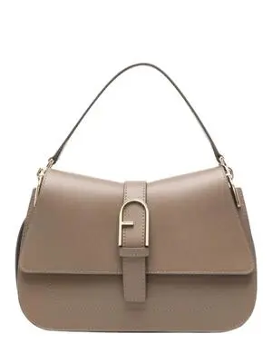 Furla Furla Buckle-Detail Shoulder Bag Grey
