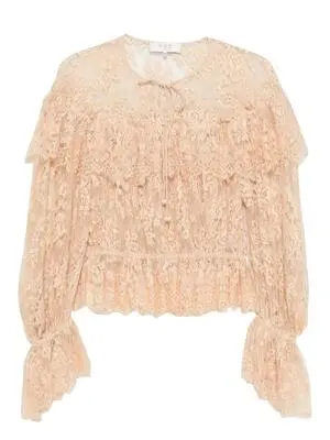 SEA Sea Ruffled Lace Blouse