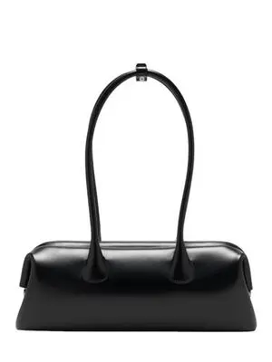 OSOI Dual Top Handle Shoulder Bag - Black
