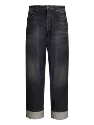 Dolce & Gabbana Belt Loop Jeans - Black