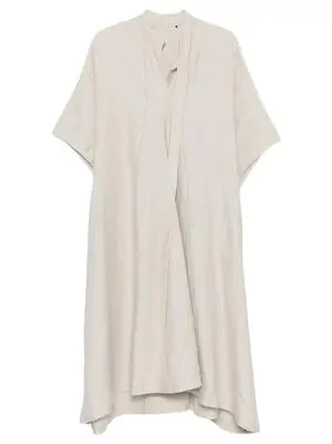 ZIGGY CHEN Panelled Midi Dress - White
