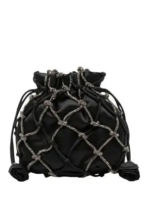 Rosantica Cage-style Handbag - Black