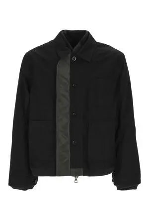 Sacai Reversible Zip-fastening Jacket - Black