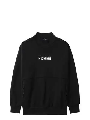 Comme Des Garçons Long Sleeve Sweatshirt - Black