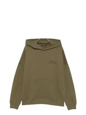 Balmain Embroidered Logo Hooded Sweatshirt - No