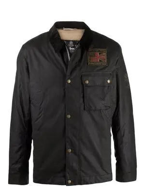 Barbour International Workers Wax Jacket - Black