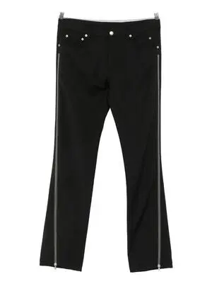 Rick Owens Vega Side-zip Ankle Length Trousers - Black