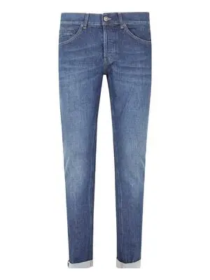 DONDUP Belt Loop Jeans - Blue