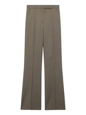 Max Mara High Waisted Pleated Trousers - Camel