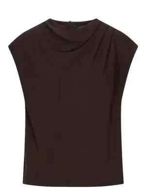 Agnona Sleeveless Top - Black