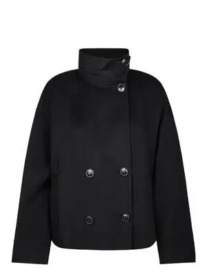 MAX MARA Studio Double Breasted Pea Coat