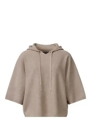Fabiana Filippi Hooded Knitted Pullover - Taupe
