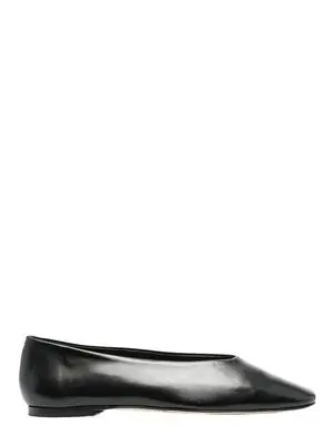 AeydĒ Round-toe Flats - Black