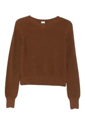 BASERANGE Long-sleeved Knitwear - Brown