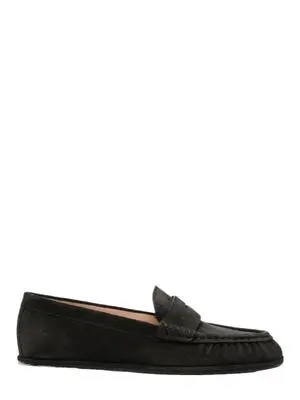STUART WEITZMAN Round Toe Slip-on Loafers - No