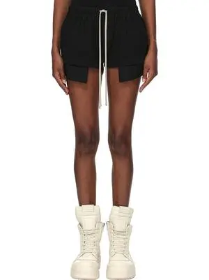 Rick Owens Drawstring Shorts - Black