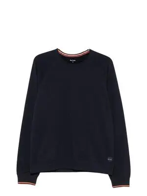 Paul Smith Raglan Sleeve Sweatshirt - Black