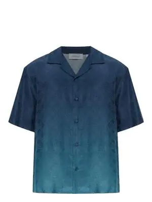 Off-White Short-sleeved Shirt - Blue