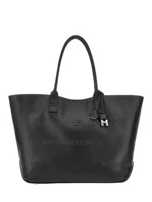 Hogan Address Medium Shopping Bag - Black