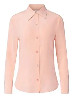 Equipment Button-up Silk Shirt - Pink
