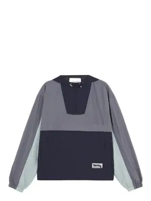 Maison Kitsuné Technical Windbreaker Jacket - Gray