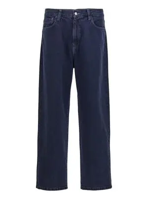 CARHARTT WORK IN PROGRESS Carhartt WIP Landon Logo Patch Tapered Jeans