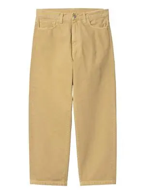 Carhartt Work In Progress Landon Logo-patch Tapered Jeans - Nude